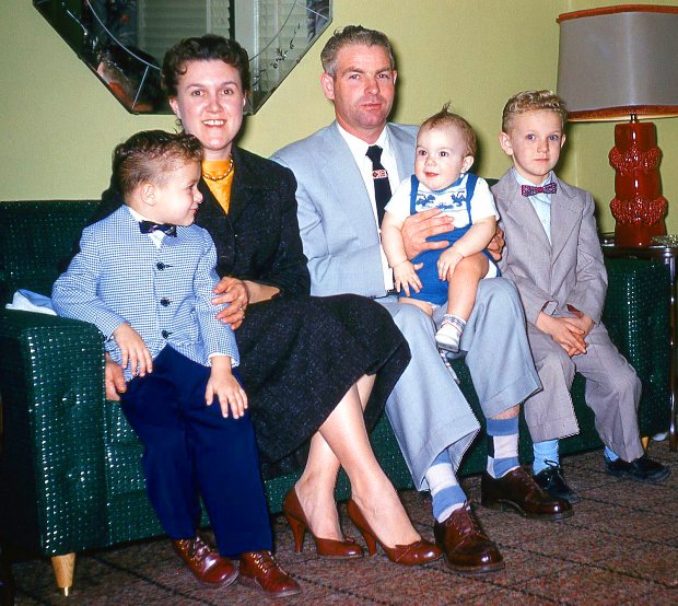 Betty Jean Rea Attebery Clark - Family Then and Now